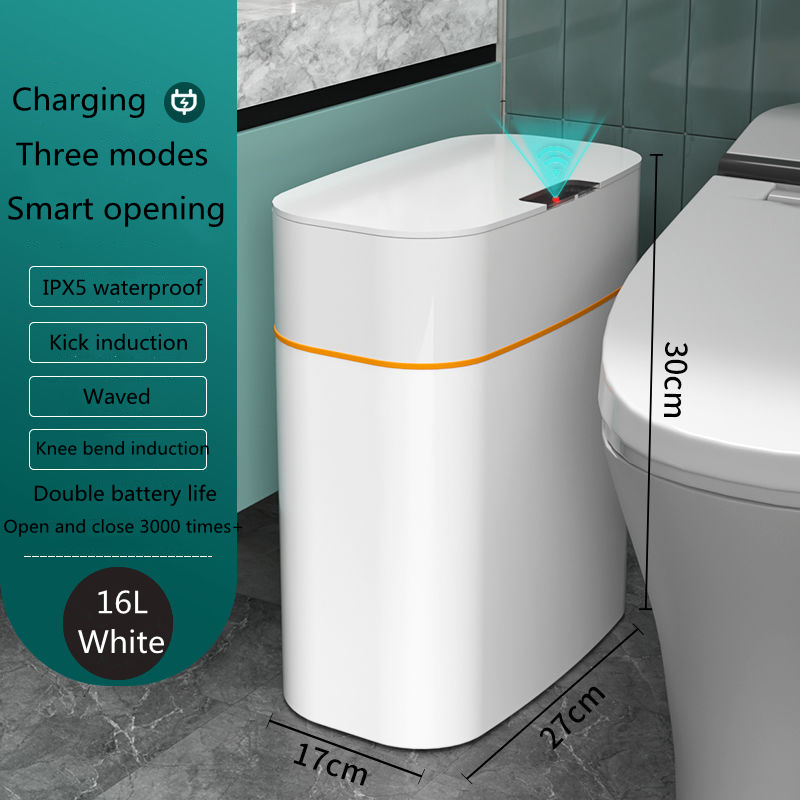 Buy Smart Trash Bin with Lid Easy for Living Room and Bedroom