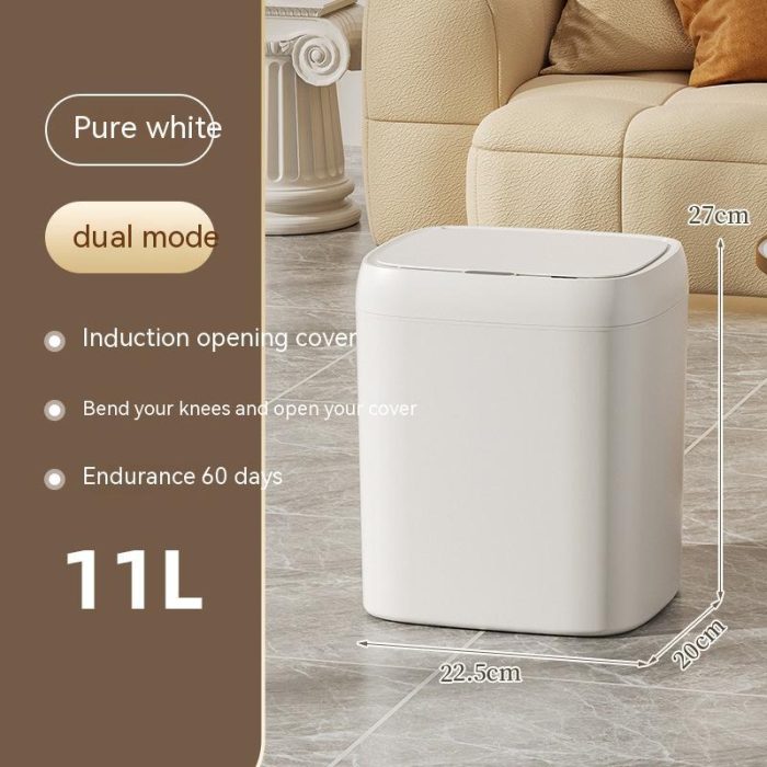 Buy Smart Trash Bin with Lid Easy for Living Room and Bedroom