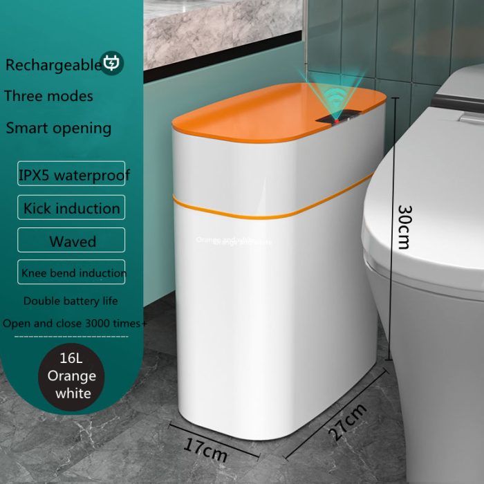 Buy Smart Trash Bin with Lid Easy for Living Room and Bedroom